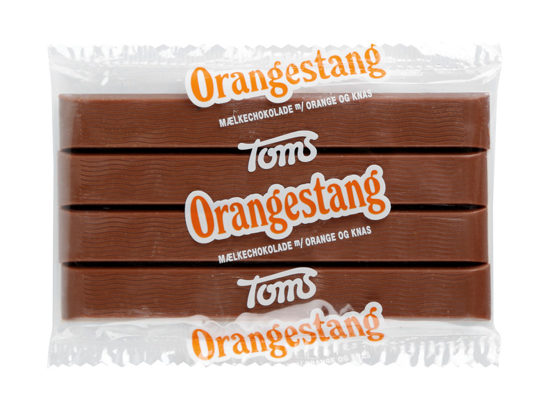Orangestænger 4 stk.